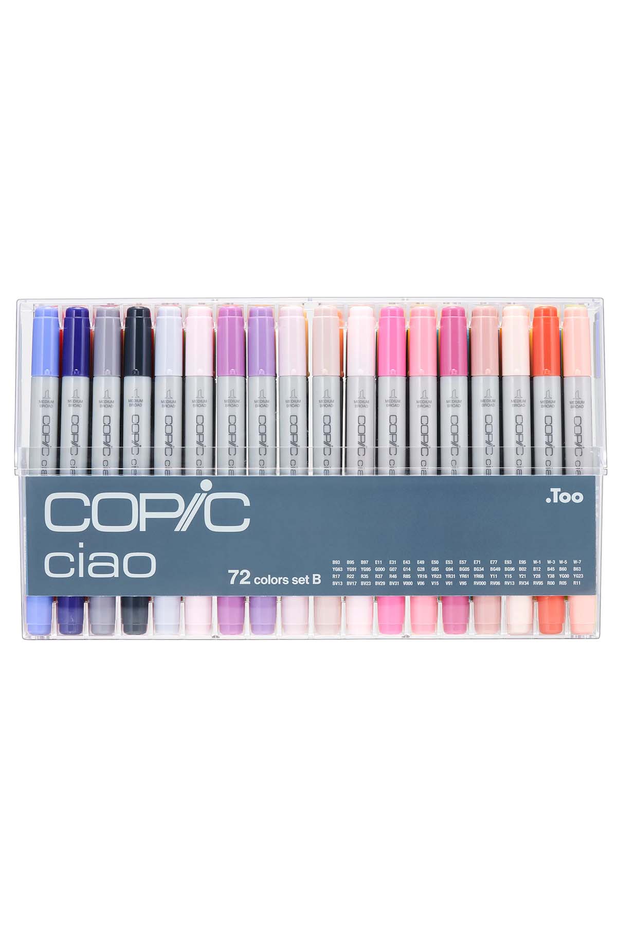 Copic CIAO MARKER 72 Set B - Hard2Buff - Online Shop